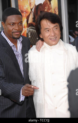 Jackie Chan (left) and Chris Tucker (right) in New Line Cinema's action comedy RUSH HOUR 3 ...