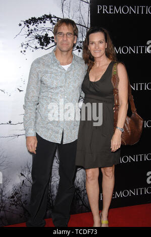 Chelsea Field and husband Scott Bakula attend the 71st Annual Tony ...
