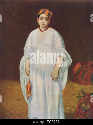 Edouard Manet - Young Woman Oriental Garb 1871 Stock Photo - Alamy