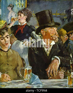 Edouard Manet - At the Café Stock Photo - Alamy
