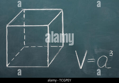 Math formulas written on the desk Stock Photo - Alamy