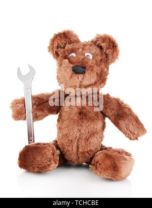 teddy bear as mechanic Stock Photo - Alamy