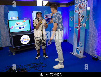 Jax Jones in the on air studio during Capital's Summertime Ball. The ...