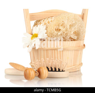 lufa on the the pink towel Stock Photo - Alamy