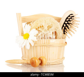 lufa on the the pink towel Stock Photo - Alamy