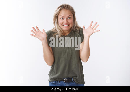 Yikes sorry my mistake. Portrait of awkward apologizing cute unaware ...