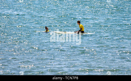 Tragumna, West Cork, Ireland, 9th June 2019, Despite the sunshine a ...