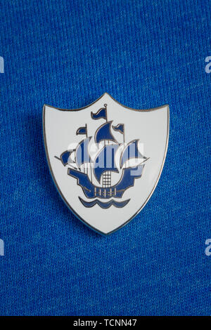 Blue Peter Badge Stock Photo - Alamy
