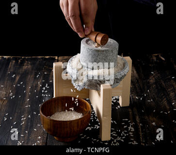 Northeast long grain fragrance of rice Stock Photo - Alamy