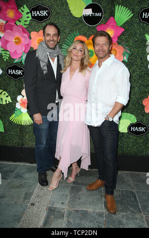 Manu Boyer, Elisabeth Rohm, Matt Passmore, Kim Raver at the Lifetime ...