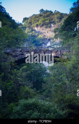 Three Gorges Falls Scenic Area Stock Photo - Alamy
