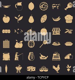 Livelihood icons set, simple style Stock Vector Image & Art - Alamy