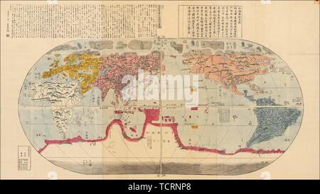1801 map of the world Stock Photo - Alamy