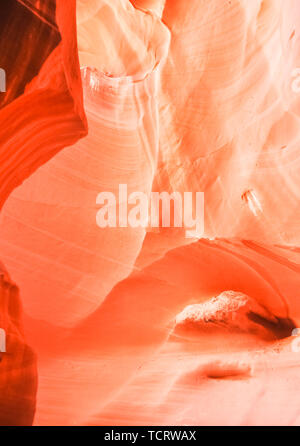 American antelope canyon karst scenery Stock Photo - Alamy