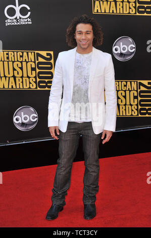 Corbin Bleu - 2008 American Music Awards at the Nokia Theatre in Los ...