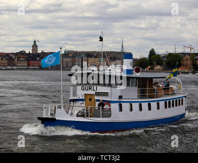 Small SL-boat Gurli in Stockholm, Sweden Stock Photo - Alamy