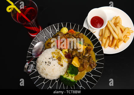 Gourmet Ingredients Food Traditional Gourmet Diet Recipes Stock Photo ...