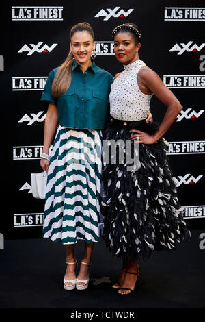 Jessica Alba and Gabrielle Union attends to L.A.'s Finest photocall at ...