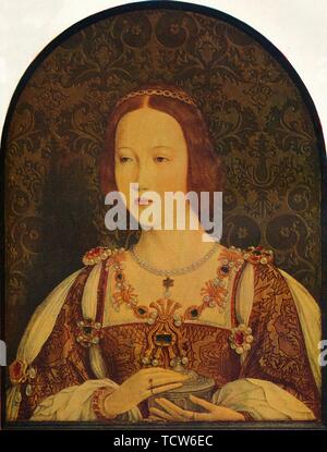 Portrait of Queen Isabella I of Castile Stock Photo - Alamy