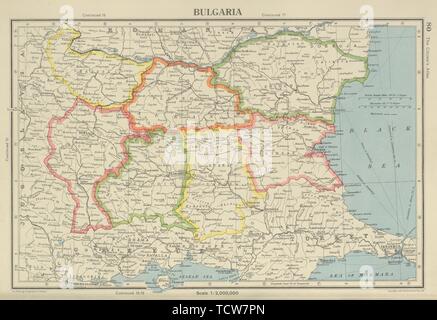 World map of 1947 Stock Photo - Alamy