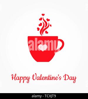 Valentine's Day coffee design, Valentine's day clipart, hot chocolate ...
