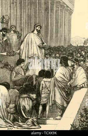 Pericles Funeral Oration Stock Photo - Alamy