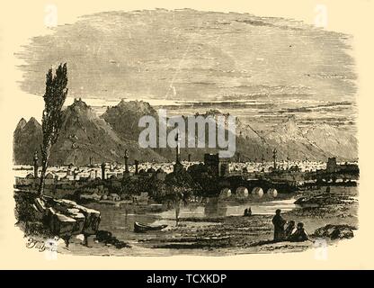 Ancient city of Antioch on the Orontes, currently known as Antakya ...