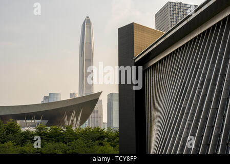 Smog day in Shenzhen city Stock Photo - Alamy