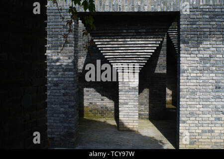 Beijing Red Brick Art Gallery Stock Photo - Alamy