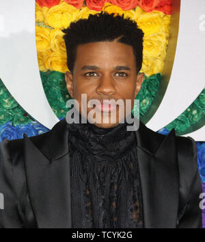Jeremy Pope attends the 2019 “Tony Awards”, The Antoinette Perry Award ...