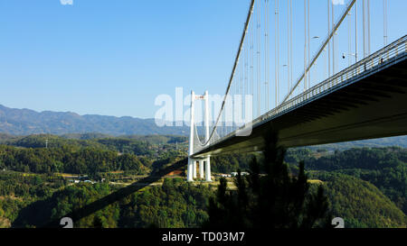 Landscape of Longjiang Extra Bridge, Baoshan City, Tengchong, Yunnan ...