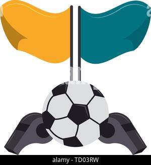 Soccer sport game cartoons isolated Stock Vector Image & Art - Alamy