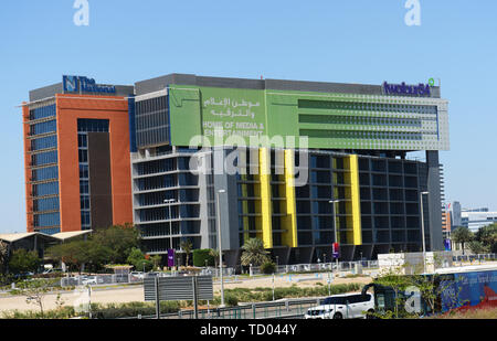 The twofour54 building in Abu Dhabi Stock Photo - Alamy