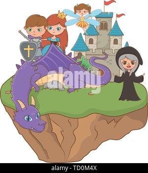 Witch and princess design, Fairytale history medieval fantasy kingdom ...