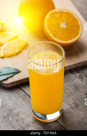 Fresh orange juice and beautiful light Stock Photo - Alamy