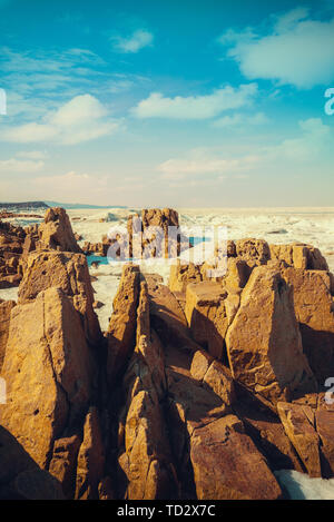 Dalian platoon stone scenery Stock Photo - Alamy