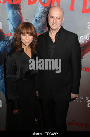 Rosie Perez and Eric Haze attend the 49th Chaplin Award Honoring Jeff ...