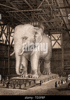 Paris, France - Elephant de la Place de la Bastille Stock Photo - Alamy