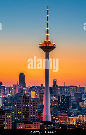 Shenyang color TV tower Stock Photo - Alamy