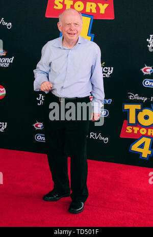 Wallace Shawn at the World Premiere of "Toy Story 3" held at the El ...