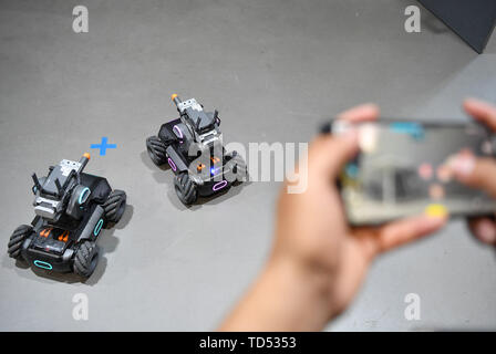 Robomaster S1 programmable educational robots. Thailand, Bangkok, 14 march 2024 Stock Photo - Alamy