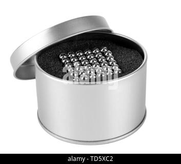 Neocube (toy) in box, isolated on white Stock Photo - Alamy