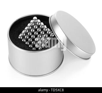 Neocube (toy) in box, isolated on white Stock Photo - Alamy