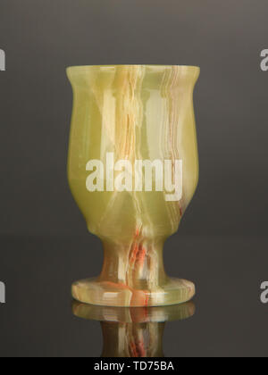 Onyx cup on grey background Stock Photo - Alamy