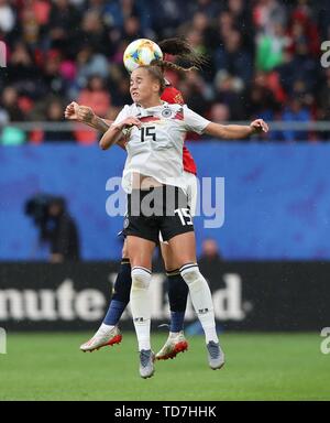 Giulia Gwinn #7 of Team Germany in the football quarter-final UEFA ...
