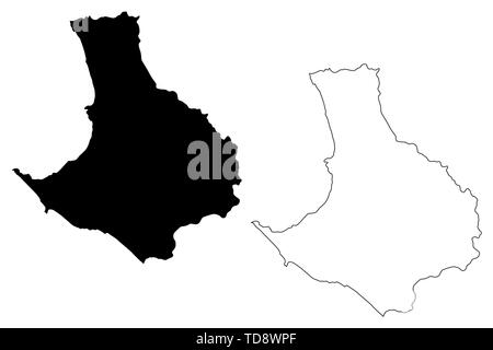 Santa Elena Province (Republic of Ecuador, Provinces of Ecuador) map ...