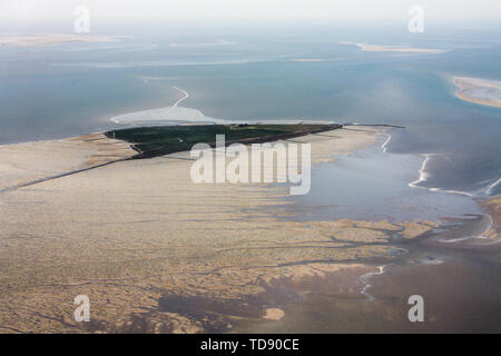 Hallig Suedfall, Aerial Photo of the Schleswig-Holstein Wadden Sea ...