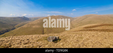 The Ochils, Clackmannanshire, Scotland, UK. View from Wood Hill above ...
