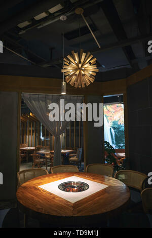 Inner view of the pot shop Stock Photo - Alamy