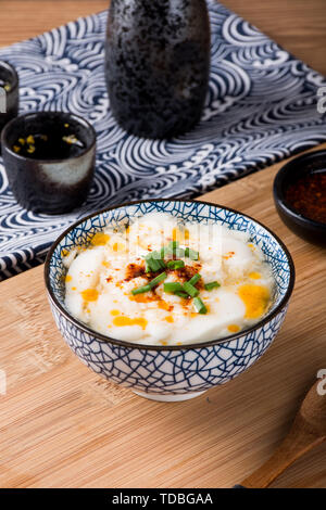 Tofu brain famous traditional snacks, also known as tofu flowers, bean ...